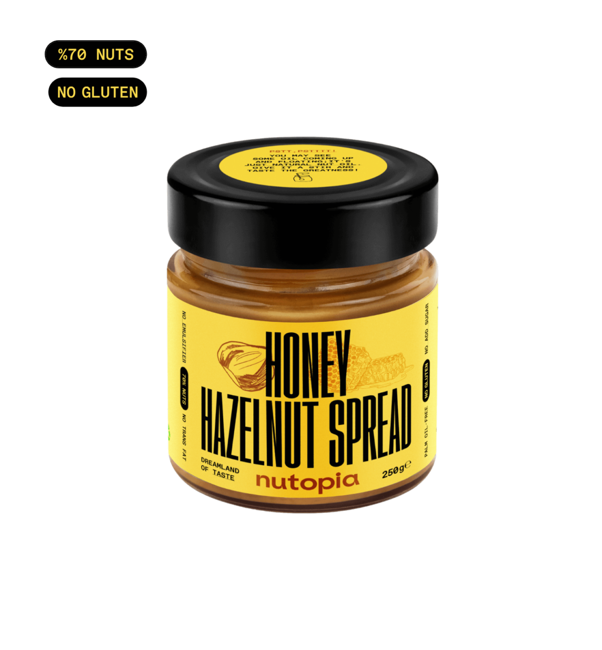 Honey Hazelnut Spread – Nutopia